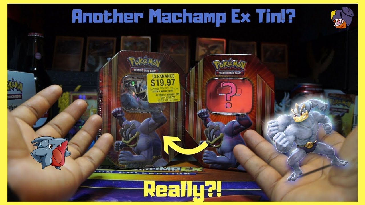 Machamp EX Tin (ANOTHER 1) | Giveaway Winner!! - YouTube
