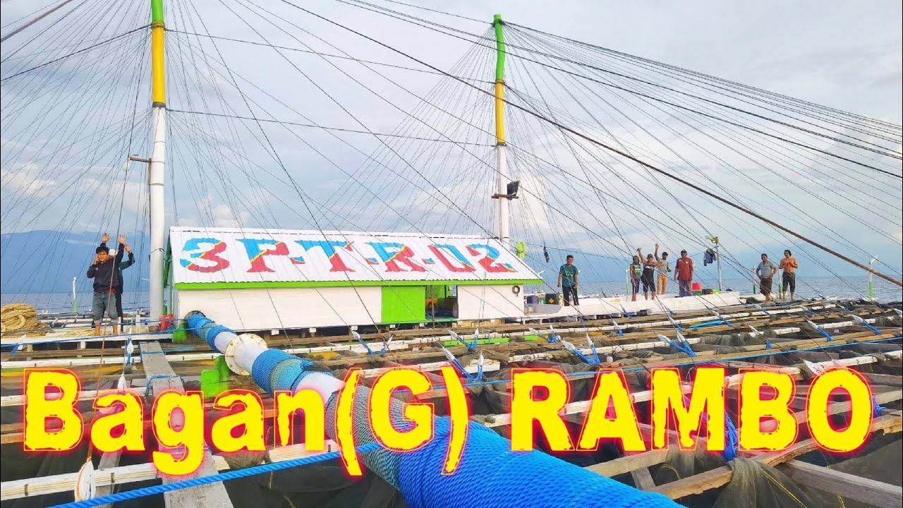 Kapal Nelayan Bagan RAMBO || Tiga Putri 02 Sipakainge Kolaka Utara ...