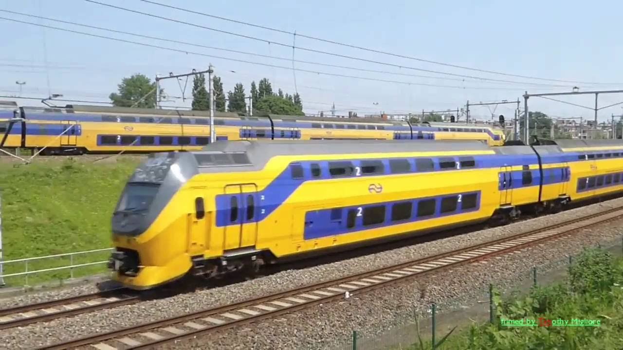 The Railroad System in Amsterdam, NL - Spoorwegsysteem in Amsterdam ...