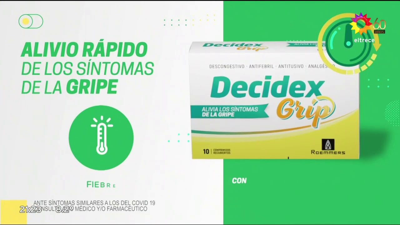 Publicidad DECIDEX GRIP (Argentina - Mayo 2020) - YouTube