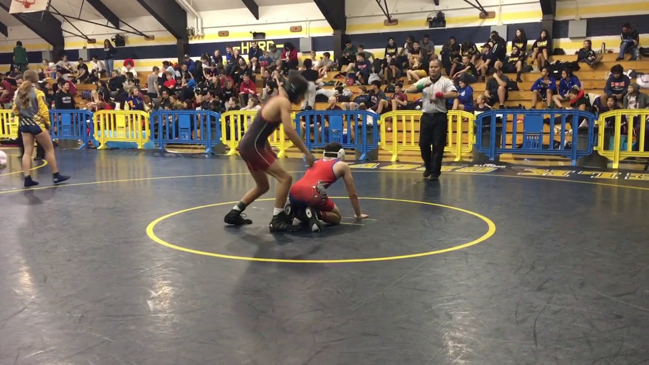 Tony Yuke Jr-J Zender Wrestling Tourney 2018 Finals Match 115s period 2 ...