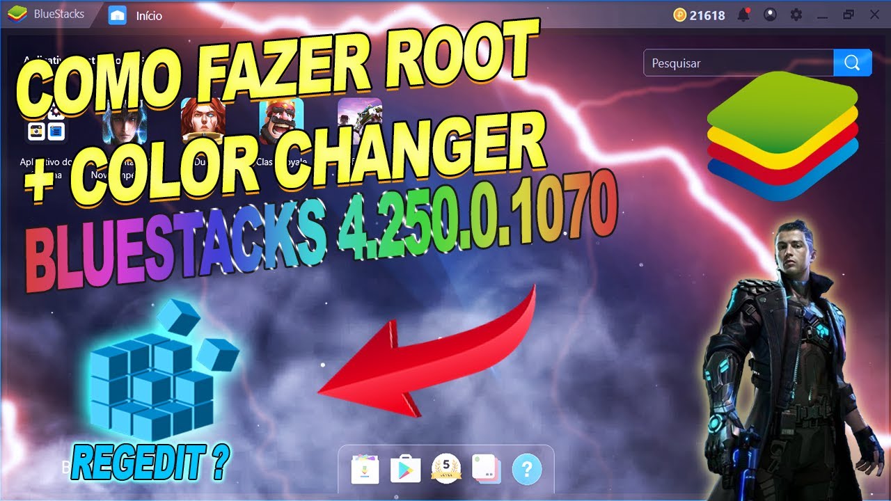 COMO FAZER ROOT NA NOVA VERSÃO DO BLUESTACKS 4.250! BSTWEAKER ...