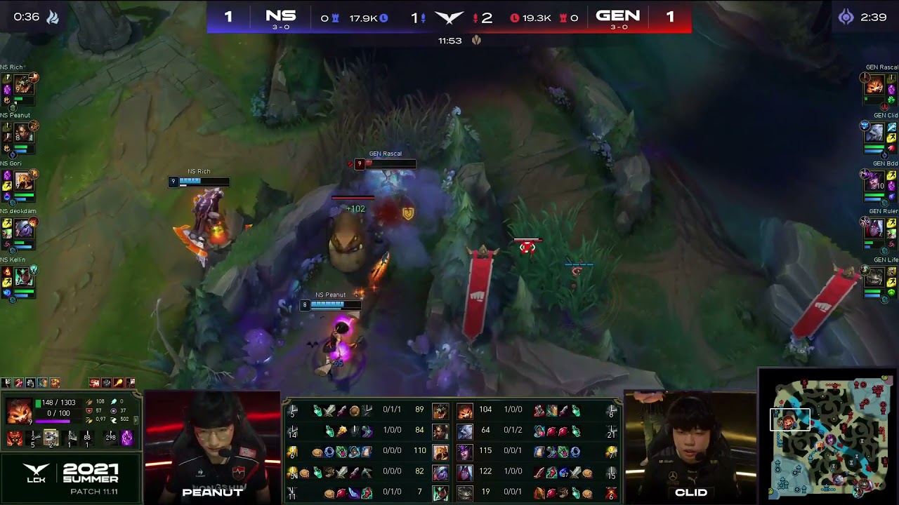 GenG Rascal on the Run ---- LCK ---- - YouTube