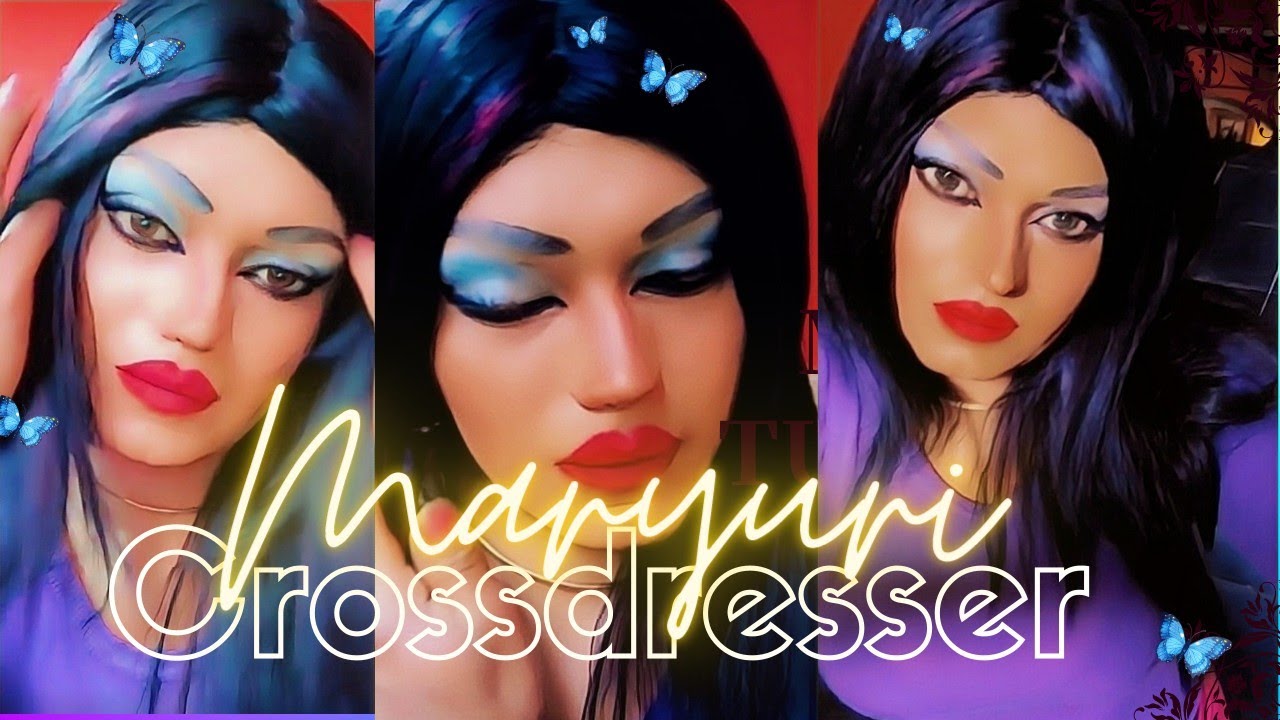 CROSSDRESSER MARYURI IN A VERY COLORFUL OUTFIT 🤩. #crossdresser - YouTube