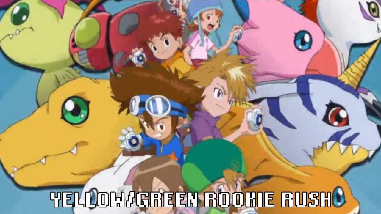 Digimon Deck Profile: Yellow/Green Rookie Rush Updated! (BT-06) - YouTube