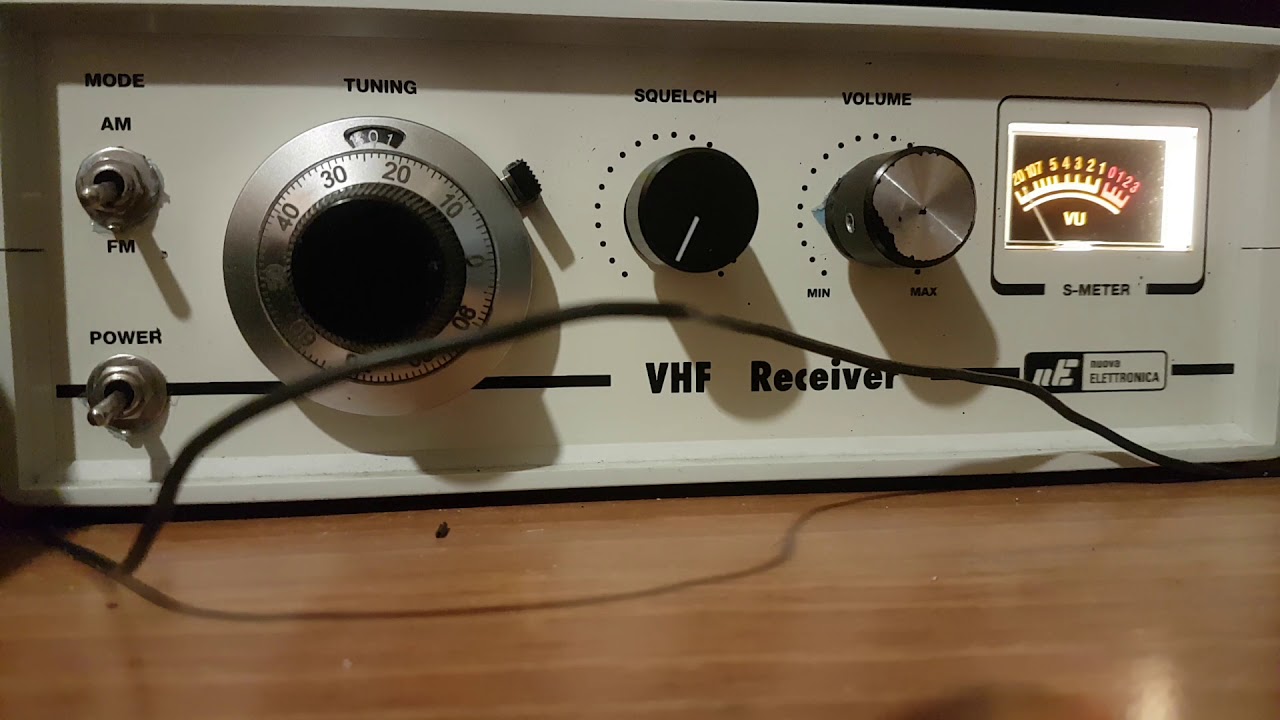 Ricevitore VHF Am-Fm 110-180 Mhz di Nuova Elettronica - YouTube