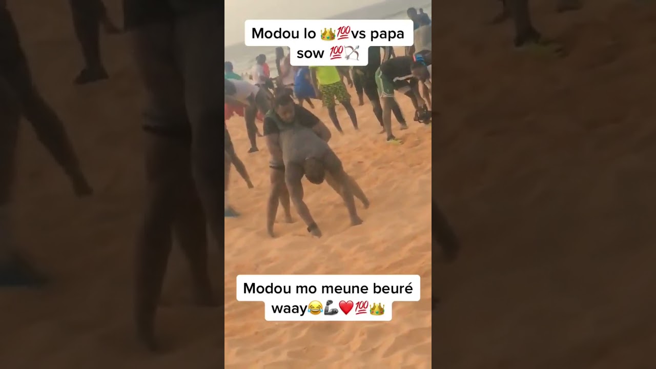 Modou lo vs Papa Sow (contact) - YouTube