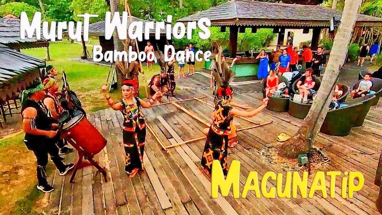 Anggalang Magunatip the Bamboo Dance of Murut Warriors #borneo - YouTube