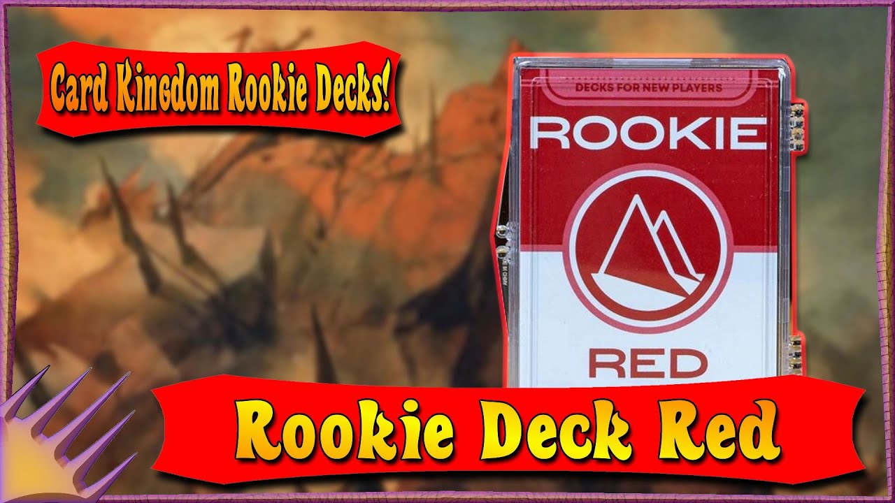 What's In Card Kingdom's Mono Red Rookie Deck? - YouTube