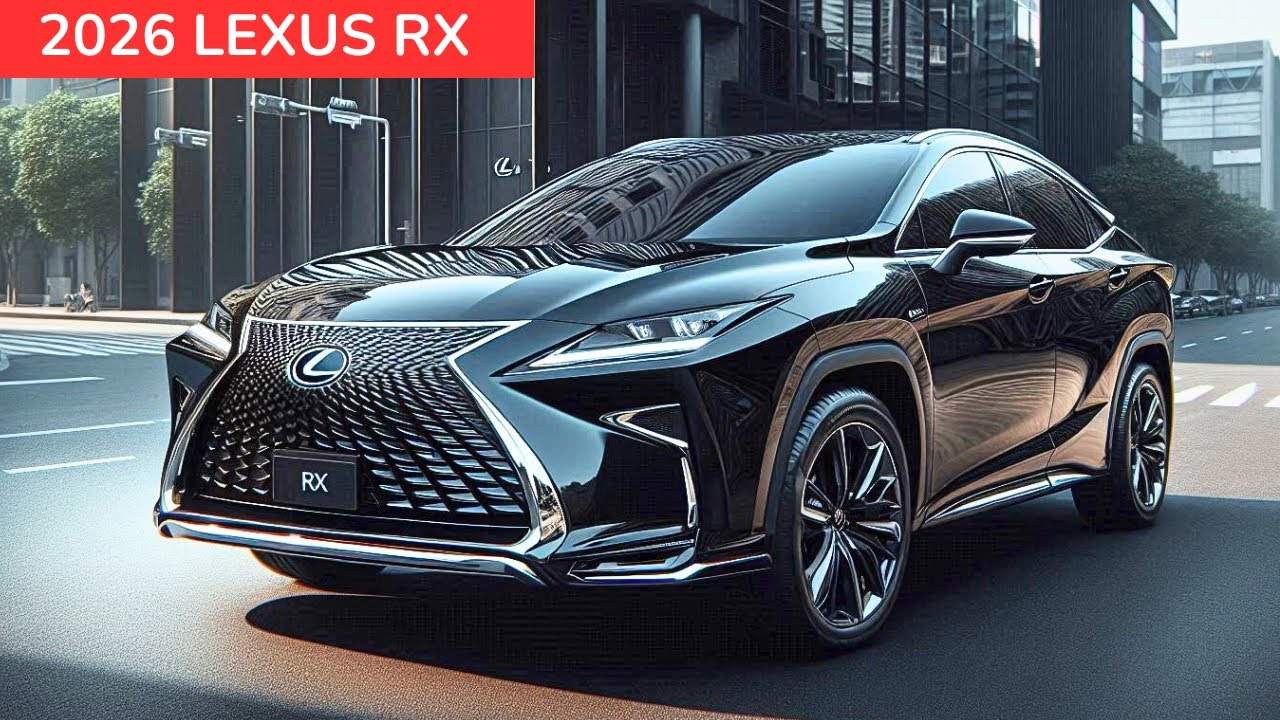 2026 Lexus RX Facelift - The Best High-Tech SUV Just Got Better! - YouTube