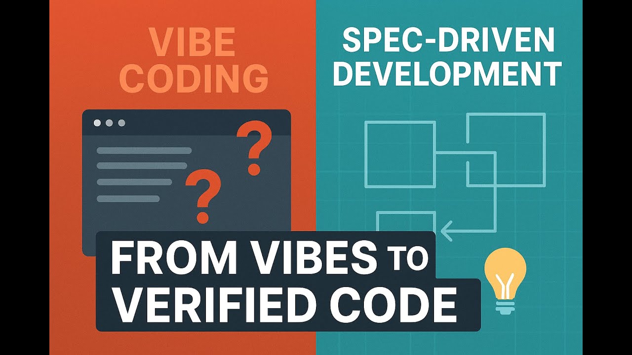 Spec-Driven Development: The End of Vibe Coding - YouTube