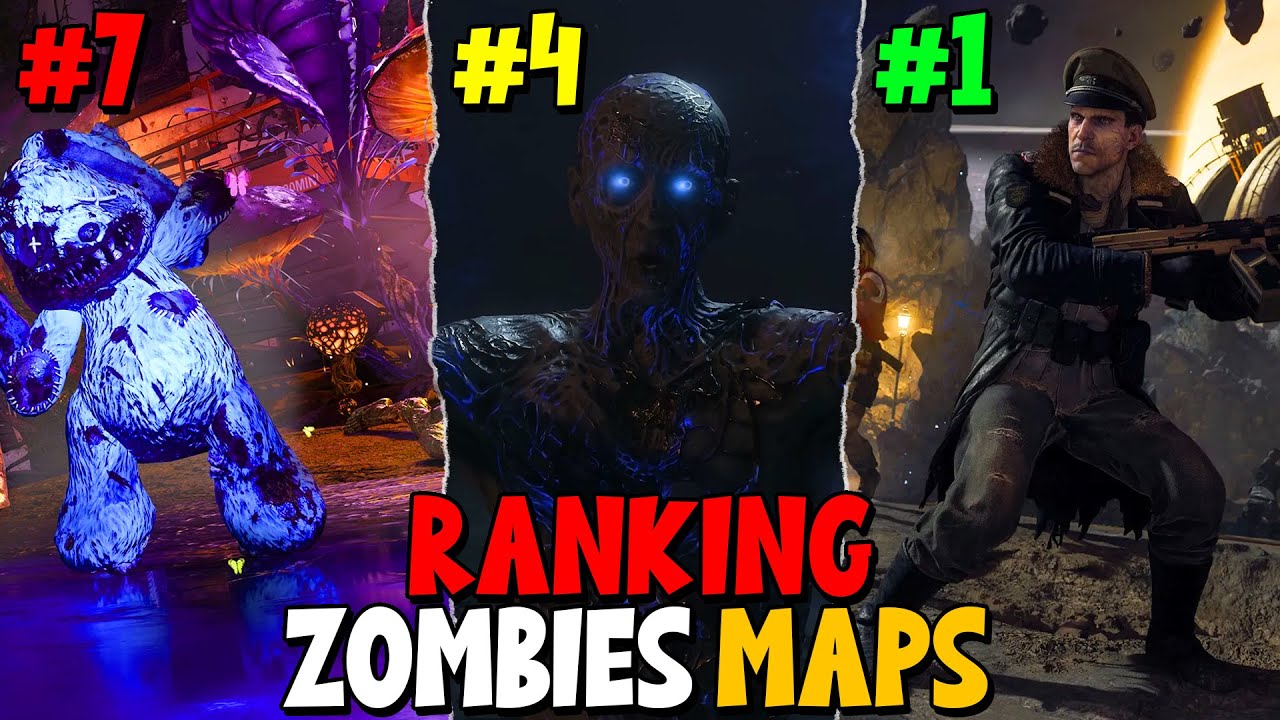Ranking EVERY 2025 Zombies Map From WORST-BEST - YouTube