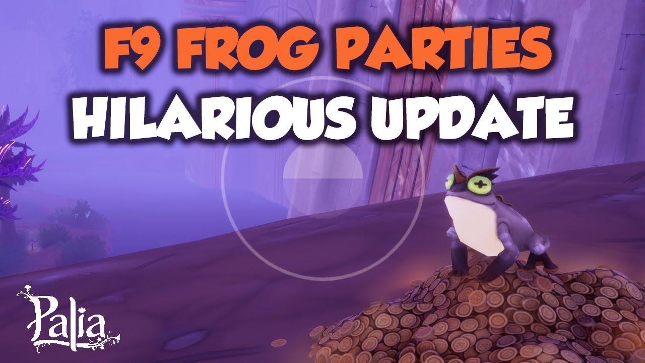 Palia F9 Frog Party Hilarious EASTER EGG - YouTube
