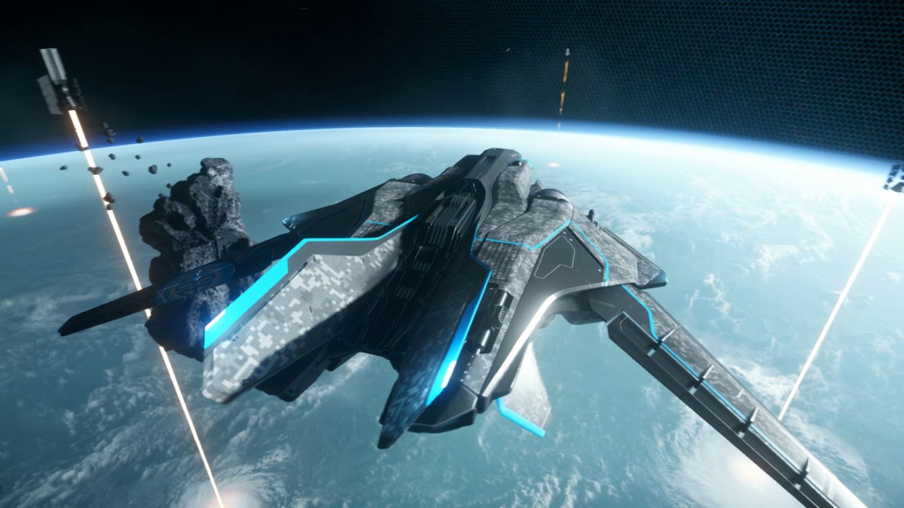 Star Citizen Aegis Sabre Comet - YouTube