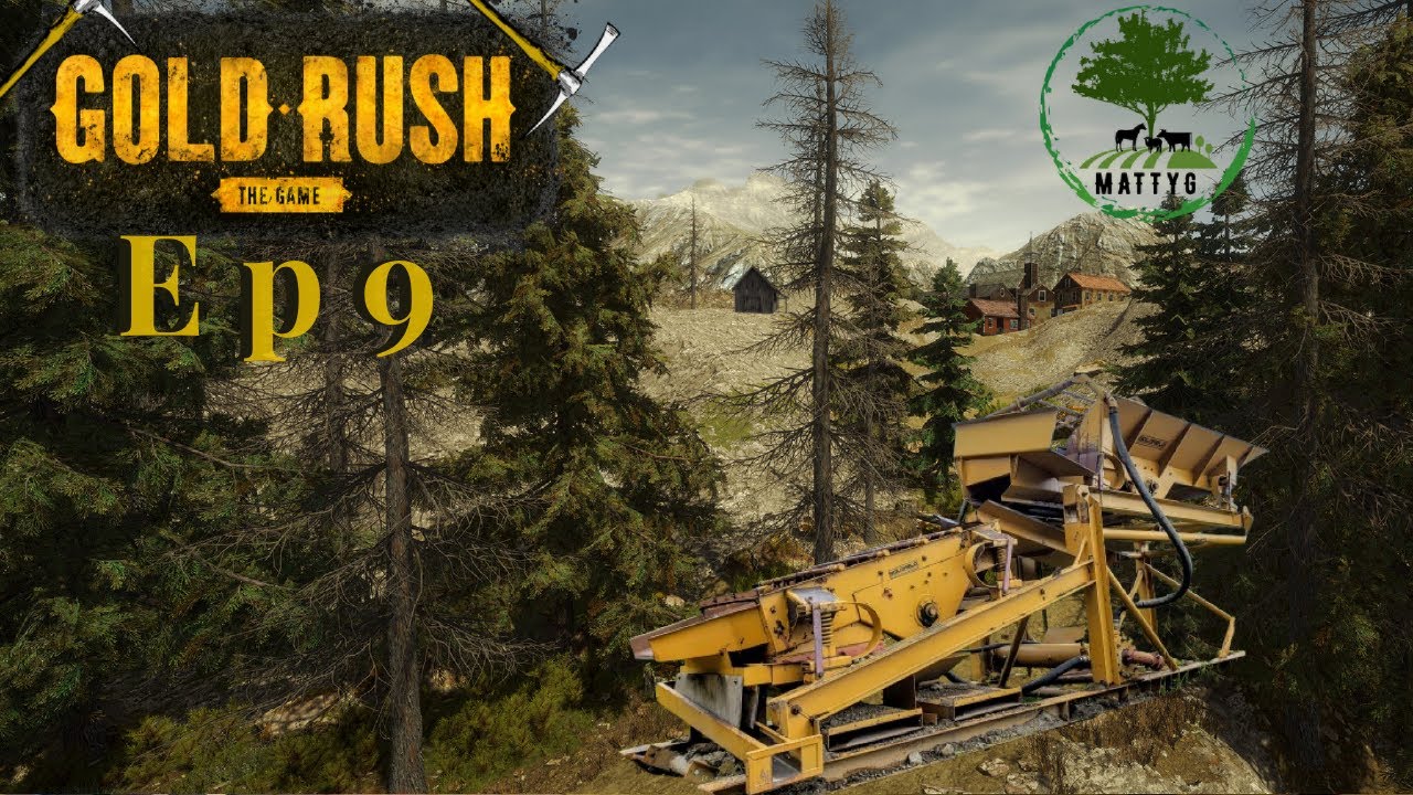 GOLD RUSH: The Game | Ep 9 First Wash Plant Clean Up! - YouTube