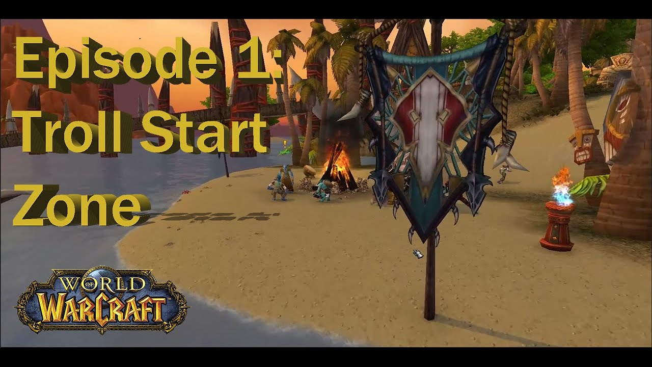 Let's Play - Ep. 1 - Troll Start Zone - Leveling - Gameplay, No ...