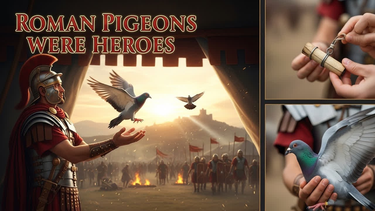 Roman Pigeons The Unsung Heroes of the Roman Military Machine - YouTube