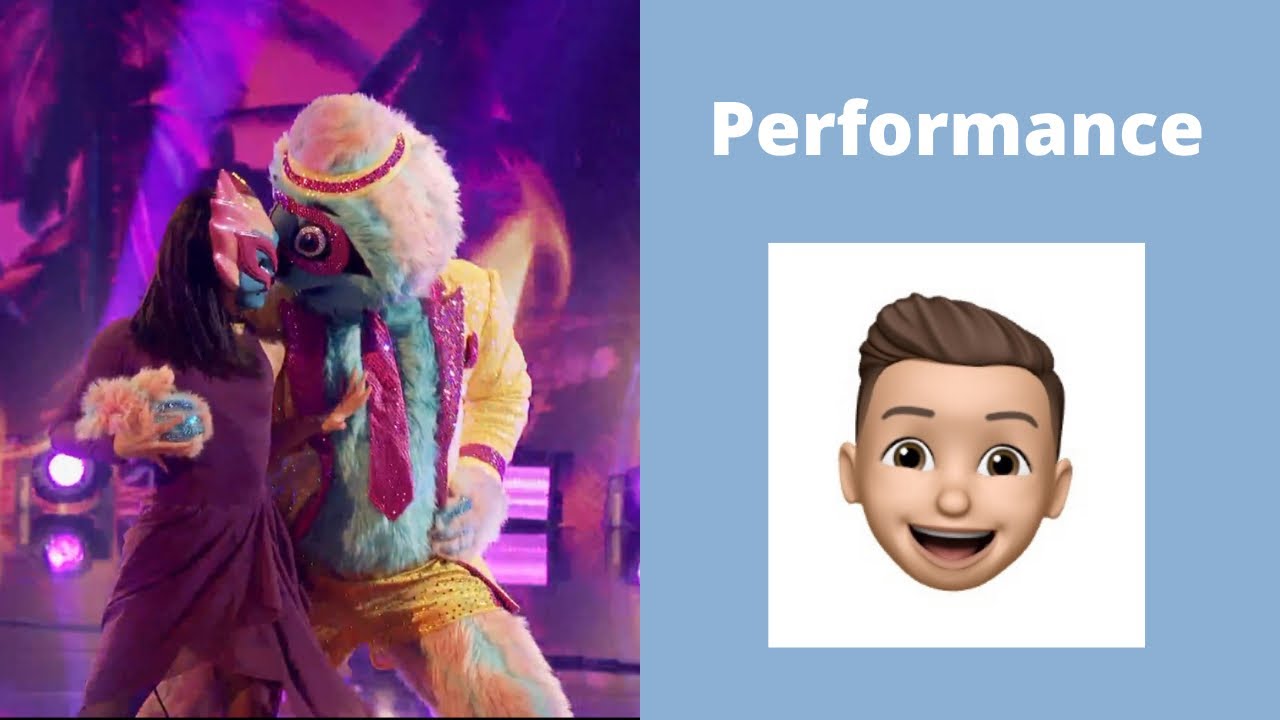 Masked Dancer Season 1 Sloth Performs Dancing With A Stranger - YouTube