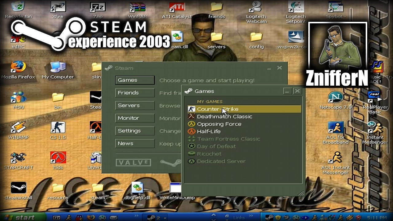 Steam 2003 - YouTube
