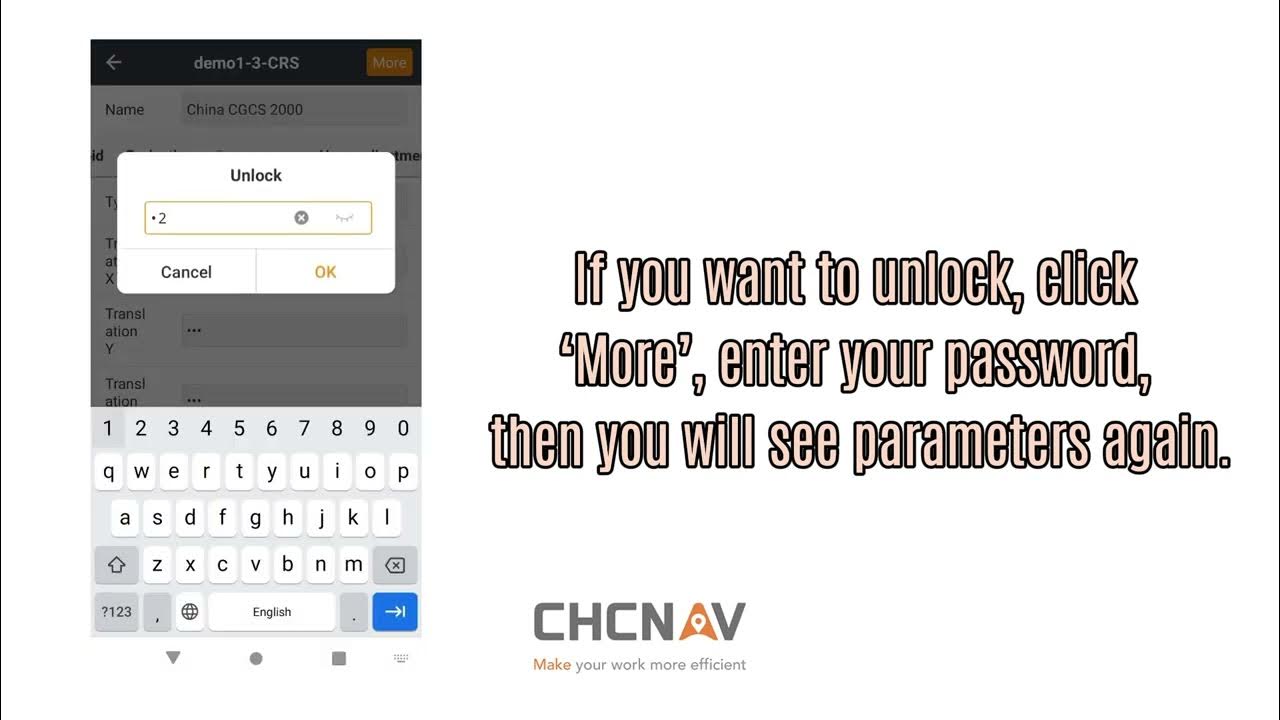 Advanced tips — Hiding the parameters in the "CRS" - YouTube