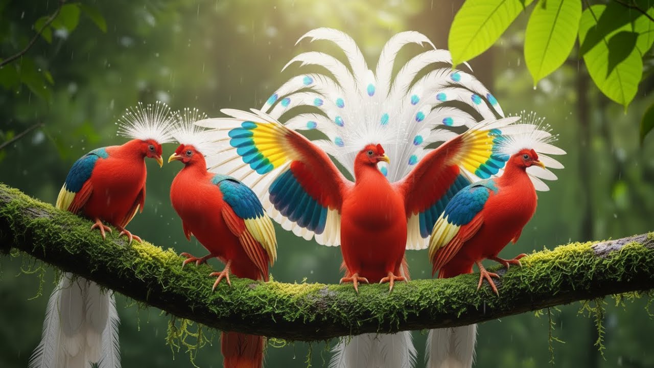 Top 25 most beautiful birds in the world in 4K resolution - YouTube