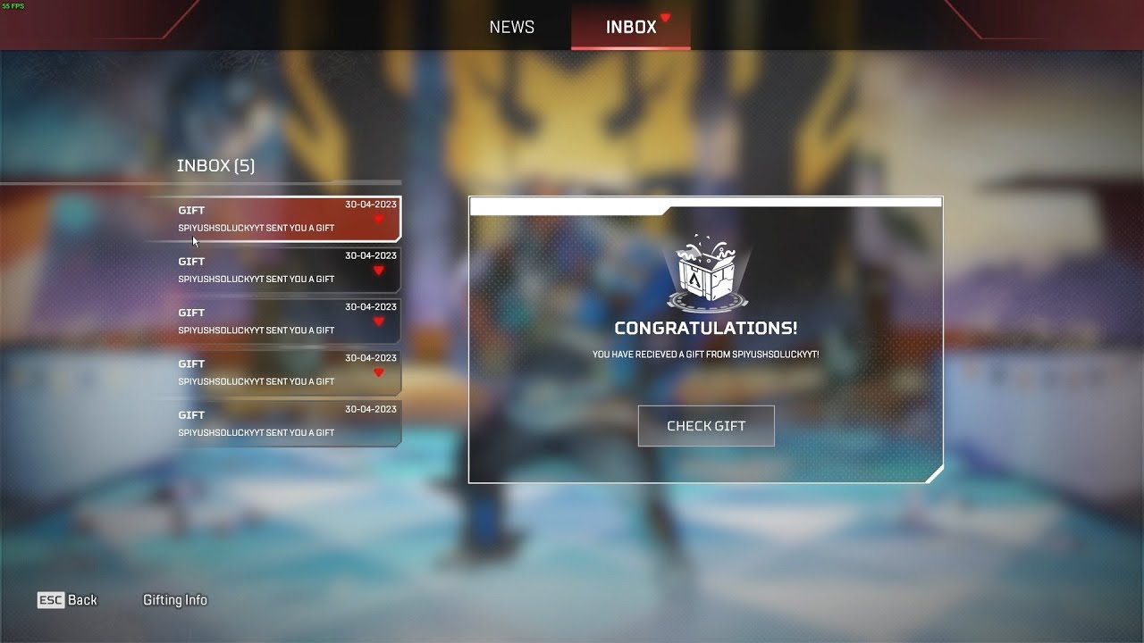 I gifted apex packs to my main id from secondary | Apex Legends - YouTube