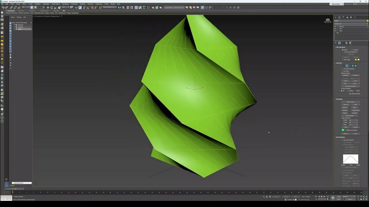 TUTORIAL 05 Organic Tower in 3ds Max - YouTube