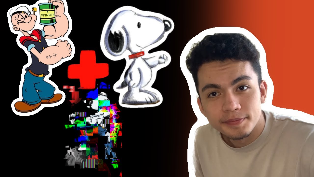 DRAWING THE CHARACTER MASHUP CHALLENGE - YouTube