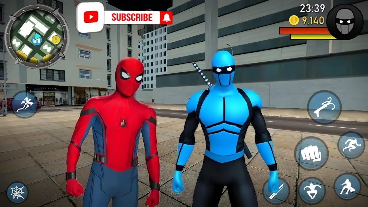 Red Ninja Fighting Part II - Power Spider 2 gameplay - Red Ninja ...