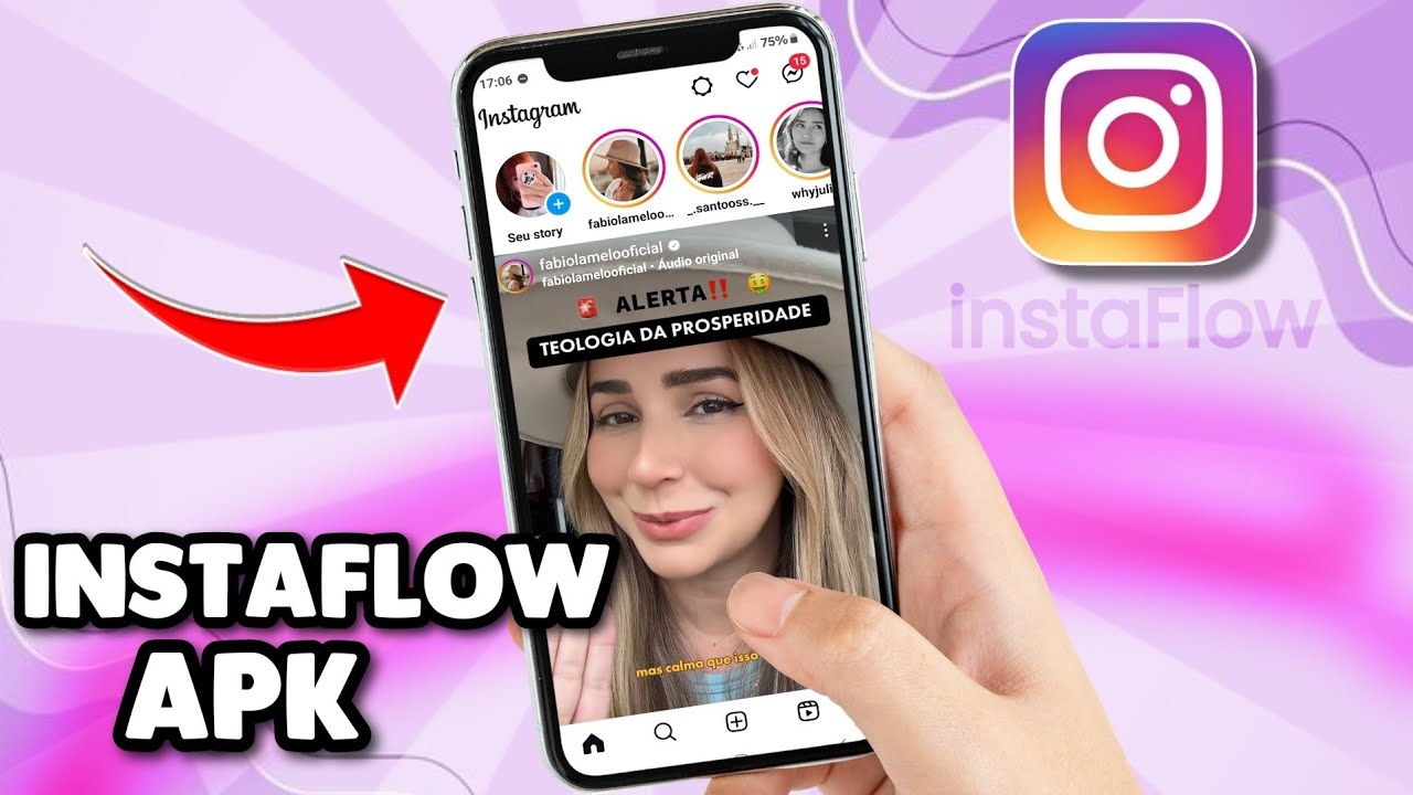 Instagram igual de iPhone no Android 2024 🥳 INSTAFLOW V20 - YouTube
