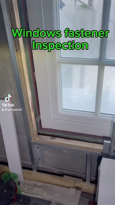 Window inspections - YouTube