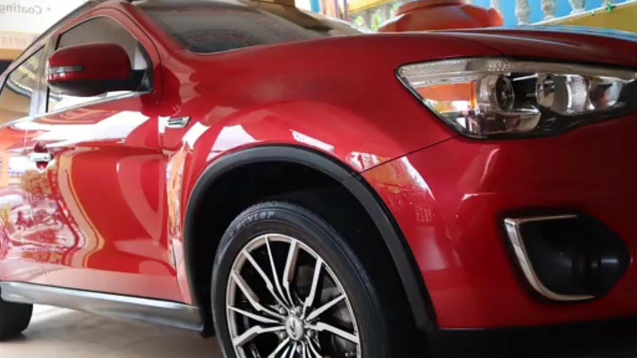 TONS OF PAINT SPLASH CLEANING AND DETAILING MITSUBISHI OUTLANDER 2015 ...