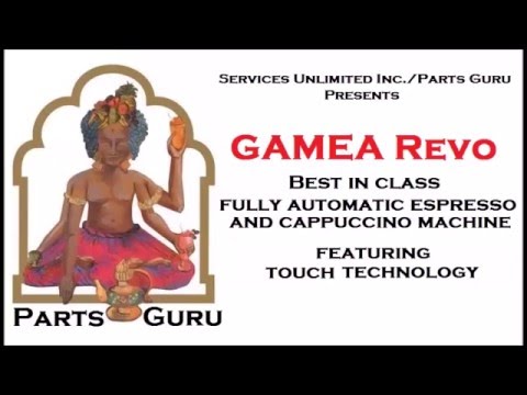 GAMEA Revo Fully Automatic Espresso and Cappuccino Machine - YouTube