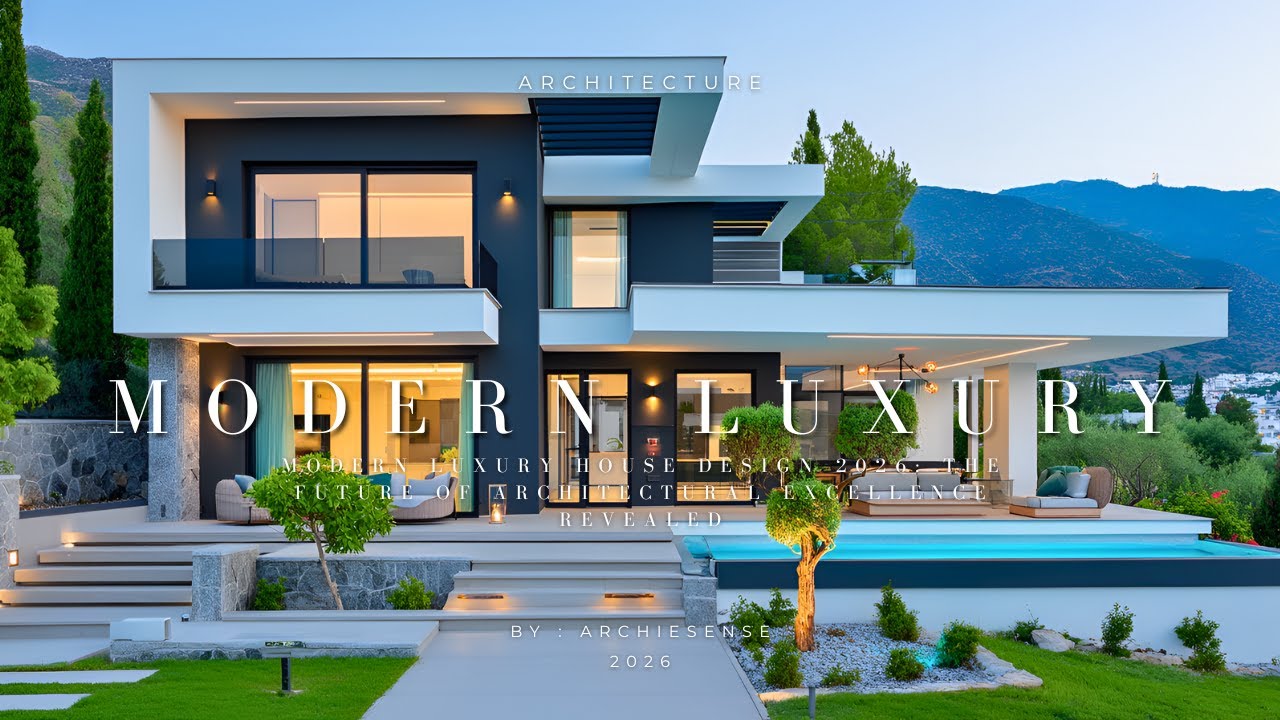 Top Modern Luxury House Design Trends 2026 | Architectural Excellence ...