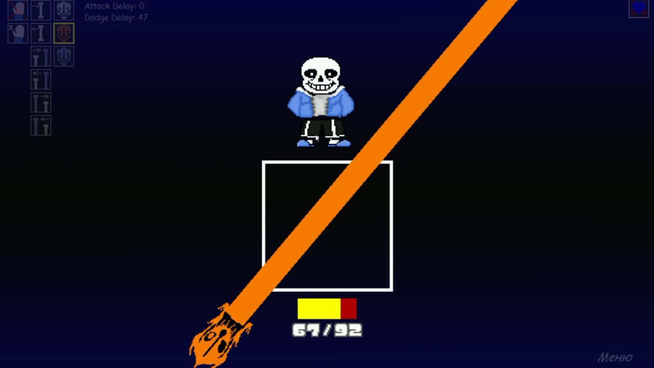 sans simulator Classic sans - YouTube