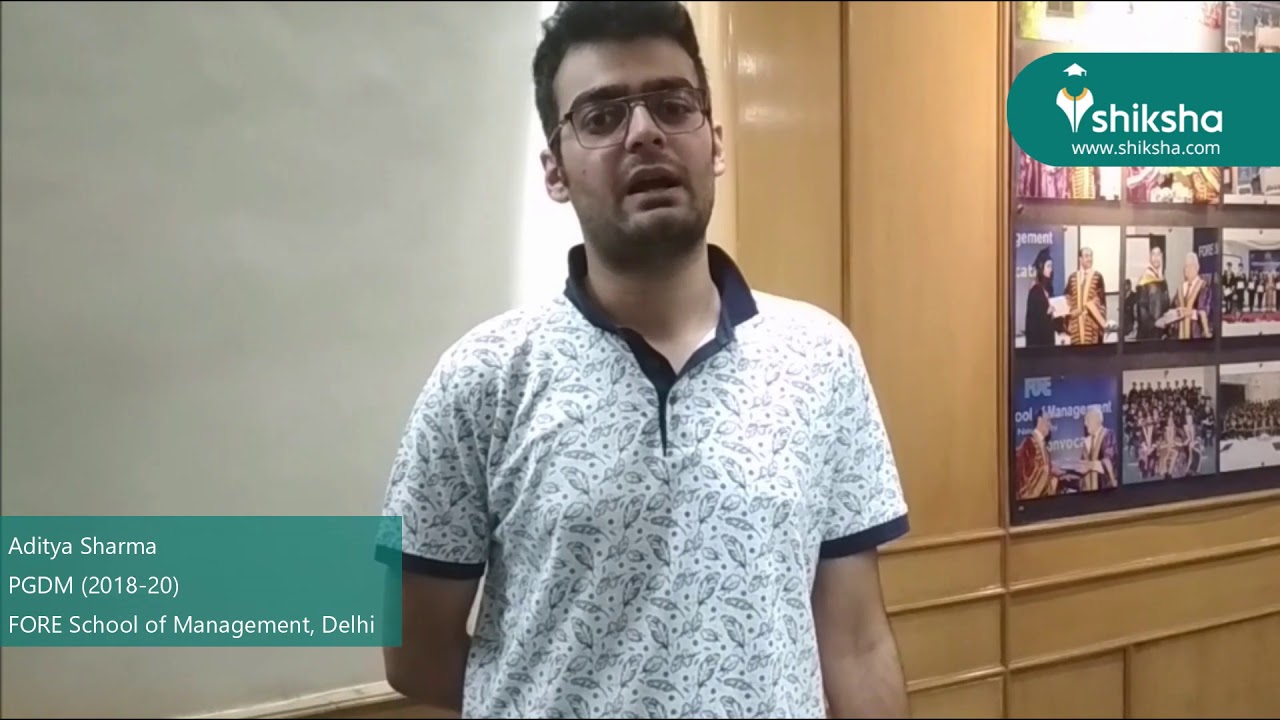 Fore School Of Management, Delhi - College Review by the Students - YouTube