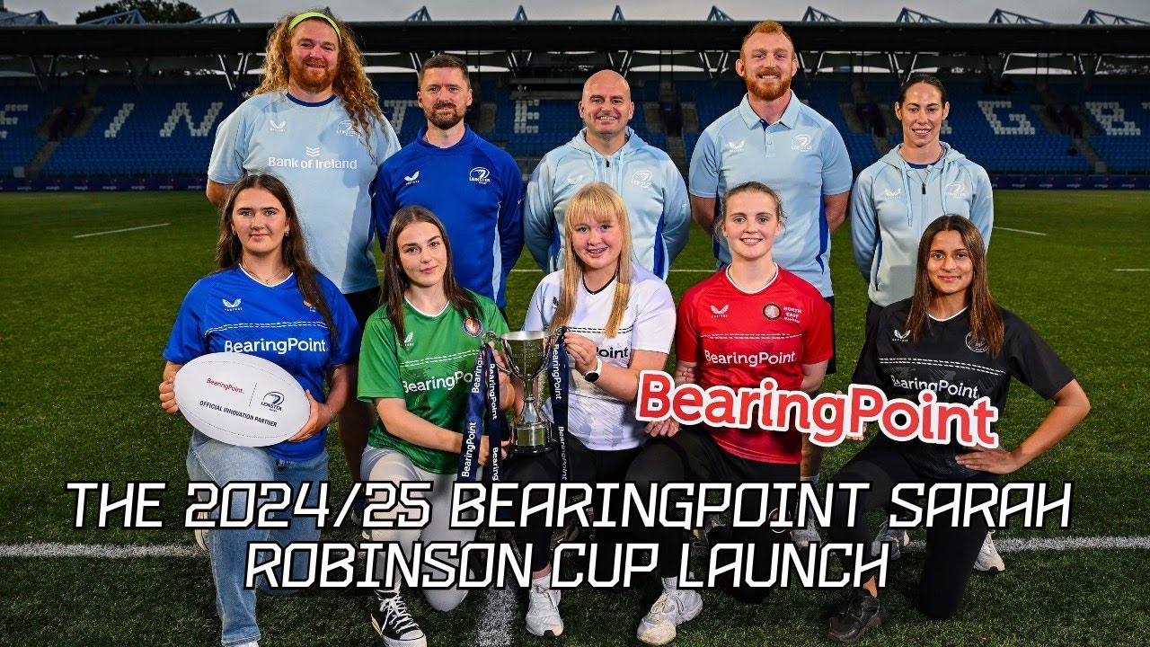 The 2024/25 BearingPoint Sarah Robinson Cup launch - YouTube