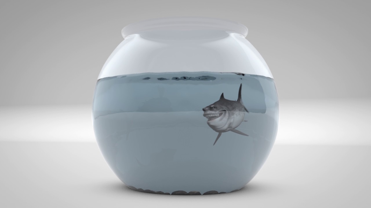 Cinema 4D shark - YouTube