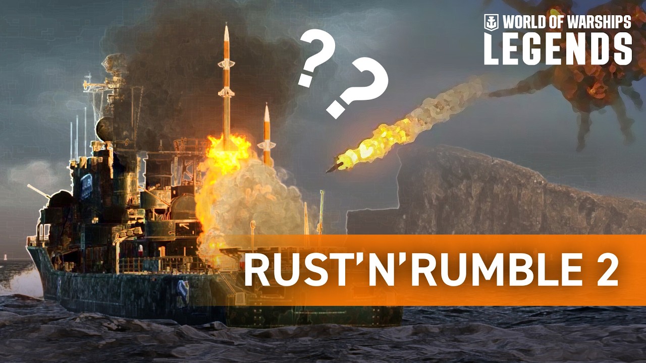 Missiles and Drones | Rust & Rumble 2 in World of Warships: Legends - YouTube