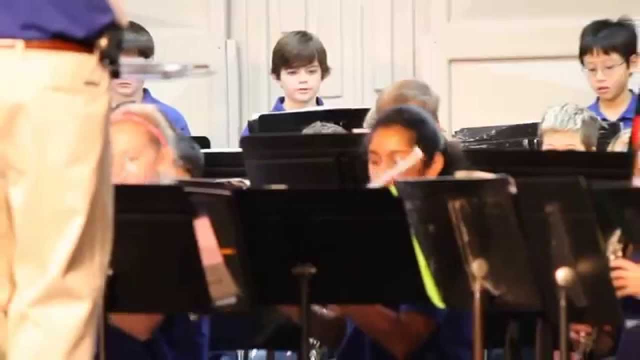 Haggard Middle School Beginning Band - YouTube