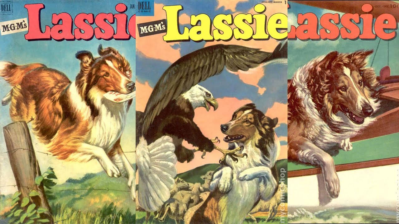Animated Lassie comics covers part one (01-11) - YouTube