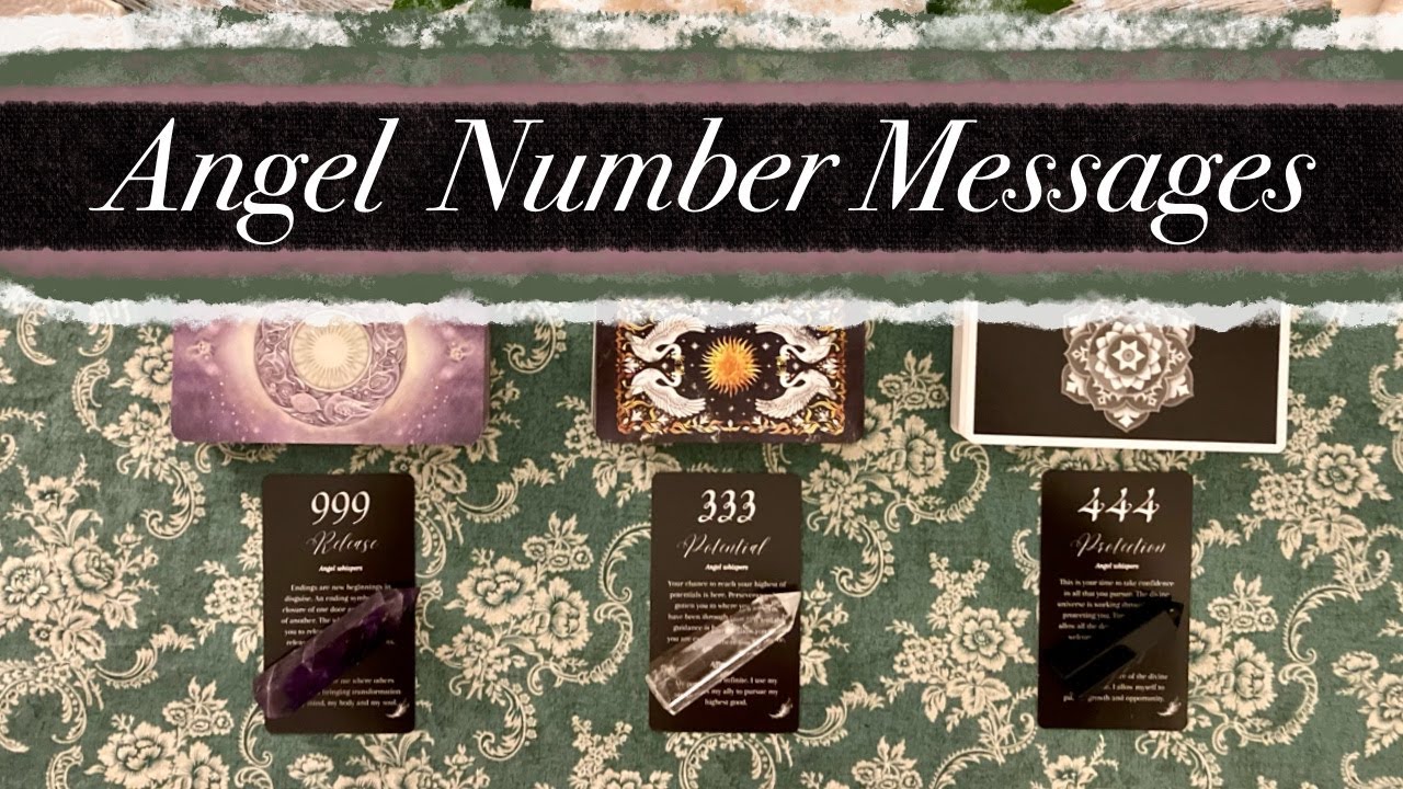 Angel Number Messages! Timeless Pick a card Tarot Reading - YouTube