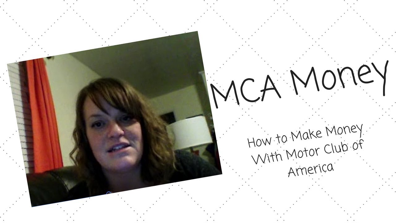 How To make Money with MCA Motor Club of America - YouTube