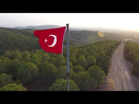 Akhisar’da dronelarla yangın nöbeti