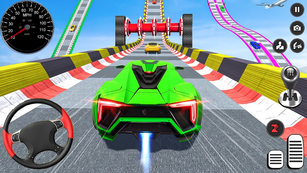Stunt Extreme Car Simulator - Mega Ramp Car Racing Games - Android ...