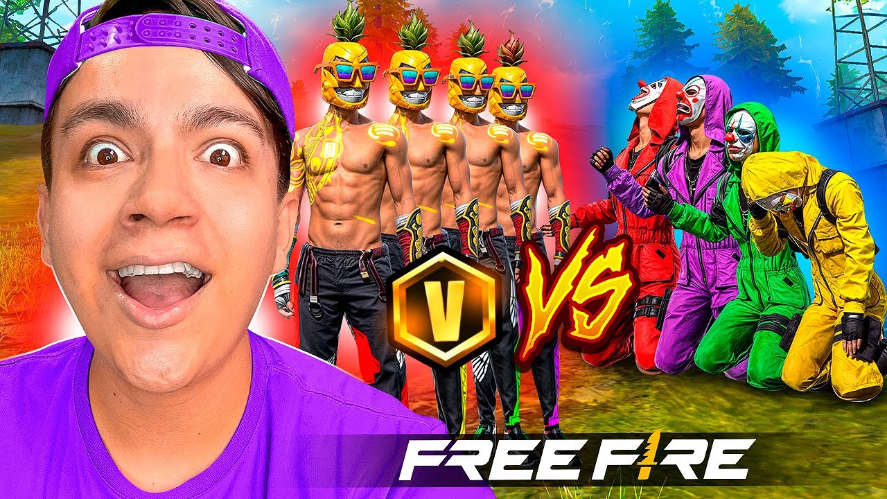 4 SUCOS DE PIÑA PARA DERROTAR A LOS CRIMINALES DE FREE FIRE😱!! - YouTube