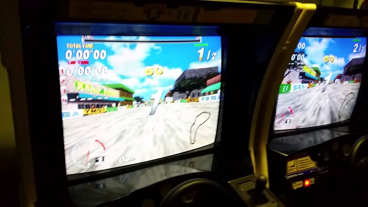 Sega rally twin - YouTube