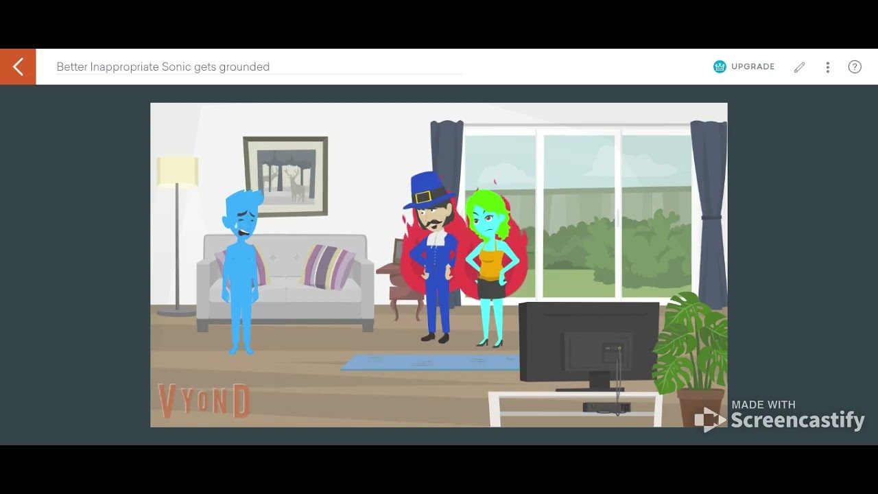 Better Inappropriate Sonic gets grounded - YouTube