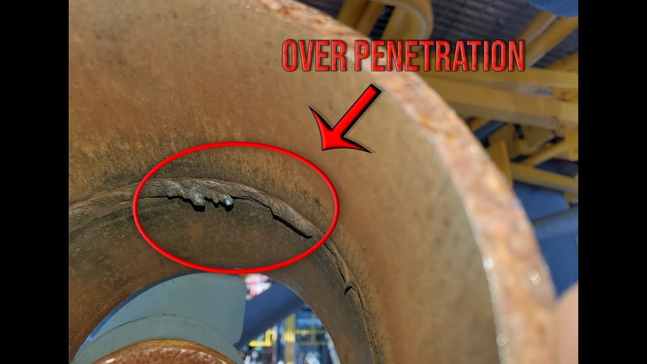 [Pipe welding] How to repair over penetration in your root pass - YouTube