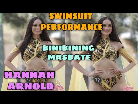 Binibining Pilipinas 2021 Hannah Arnold/Swimsuit Performance